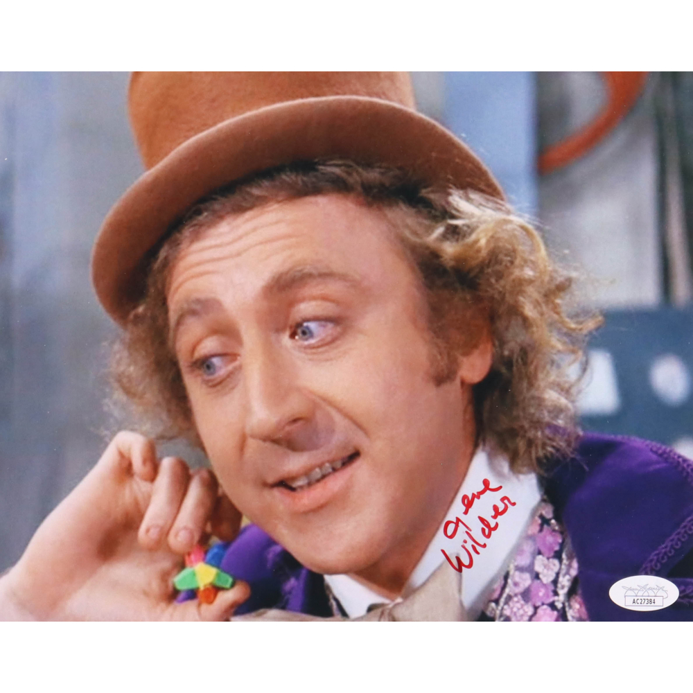 Gene Wilder Signed "Willy Wonka & the Chocolate Factory" 8x10 Photo ...