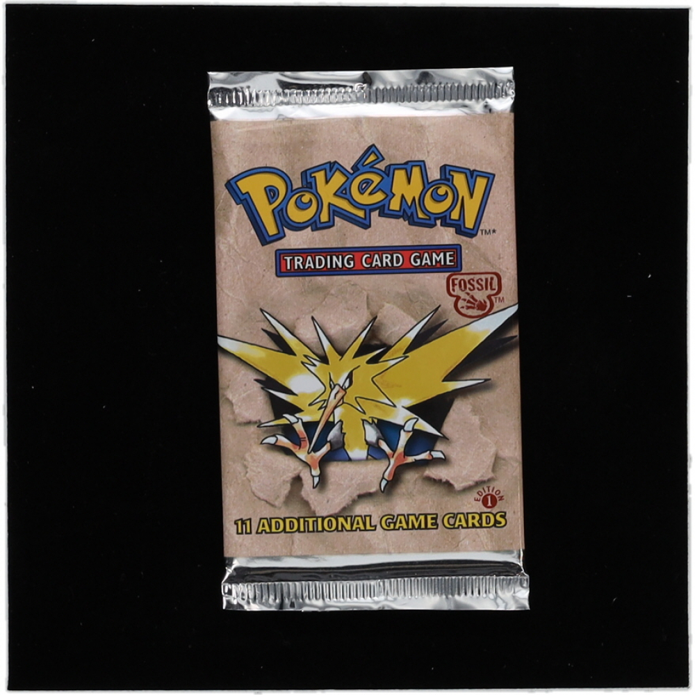 1999 Pokemon TCG Fossil First Edition Booster Pack with (11) Cards ...