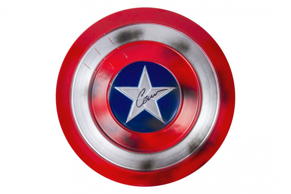 Chris Evans Signed "Captain America" Shield (Beckett) | Pristine Auction