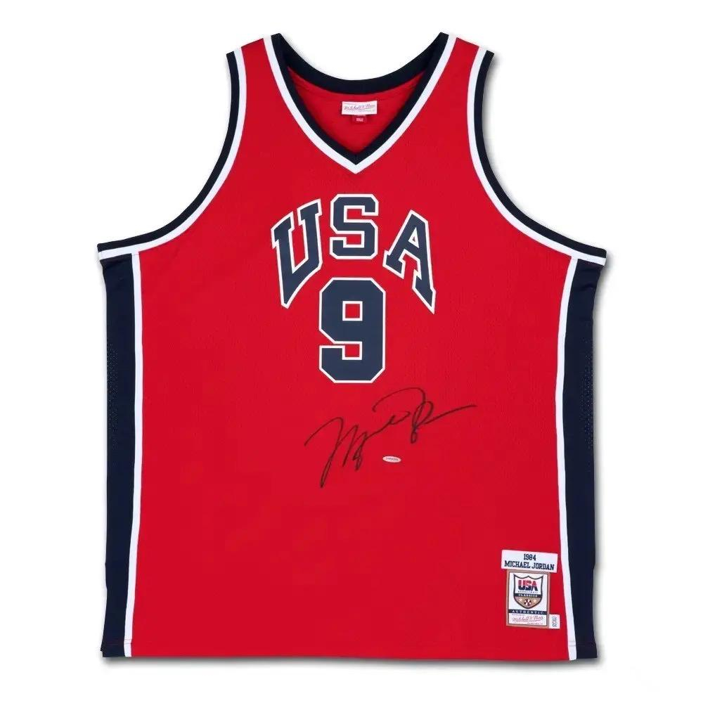 Michael Jordan Signed Team Usa Jersey Uda Pristine Auction