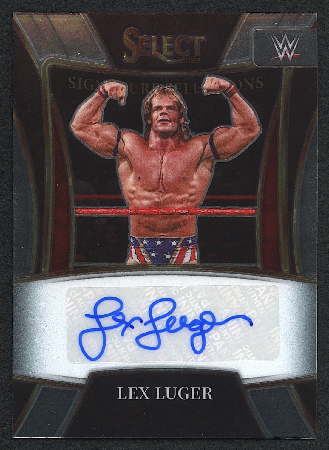 Lex Luger 2022 Select WWE Signature Selections #85 Autograph | Pristine ...