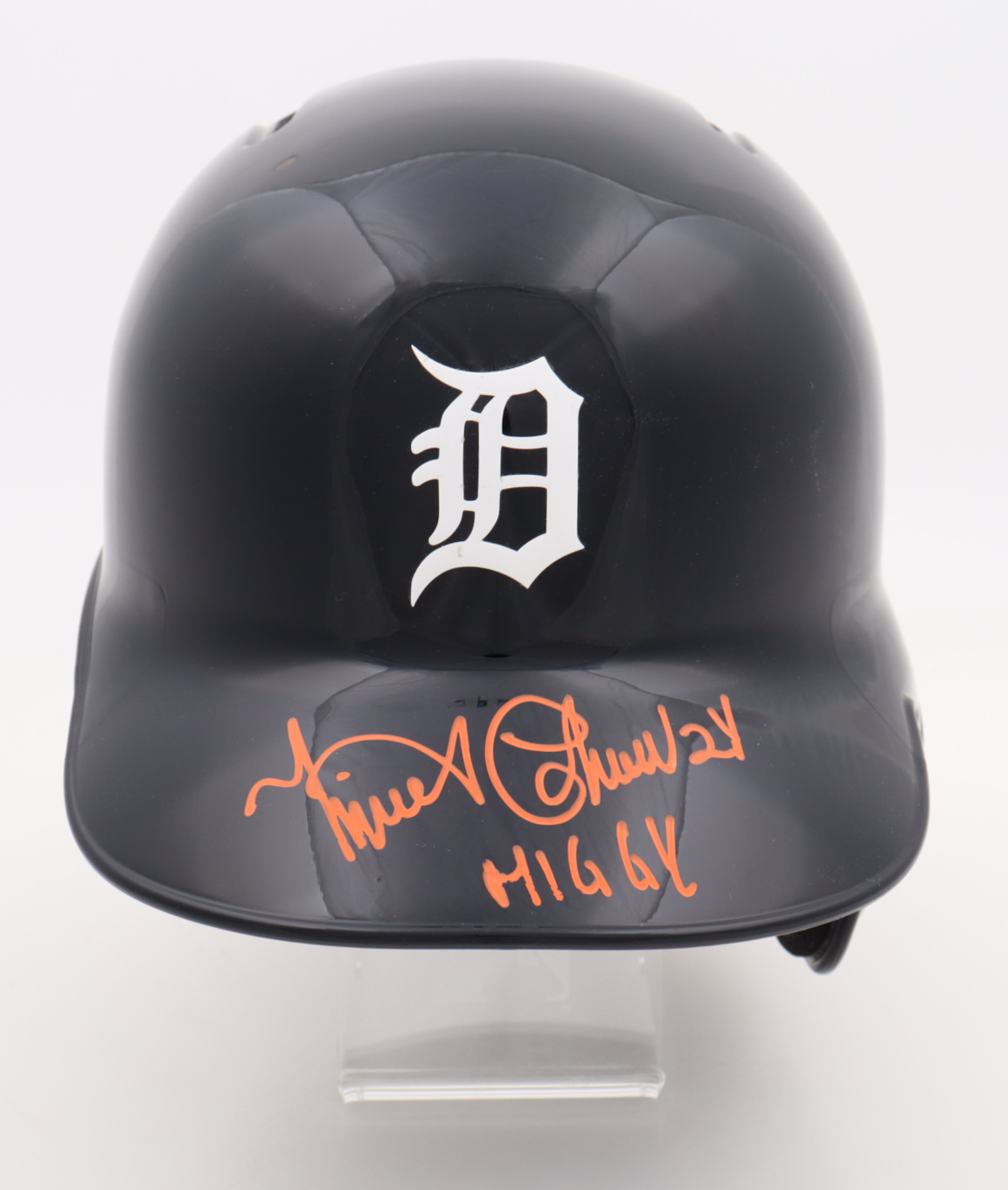 Miguel Cabrera Signed Tigers Authentic Full-Size Batting Helmet ...