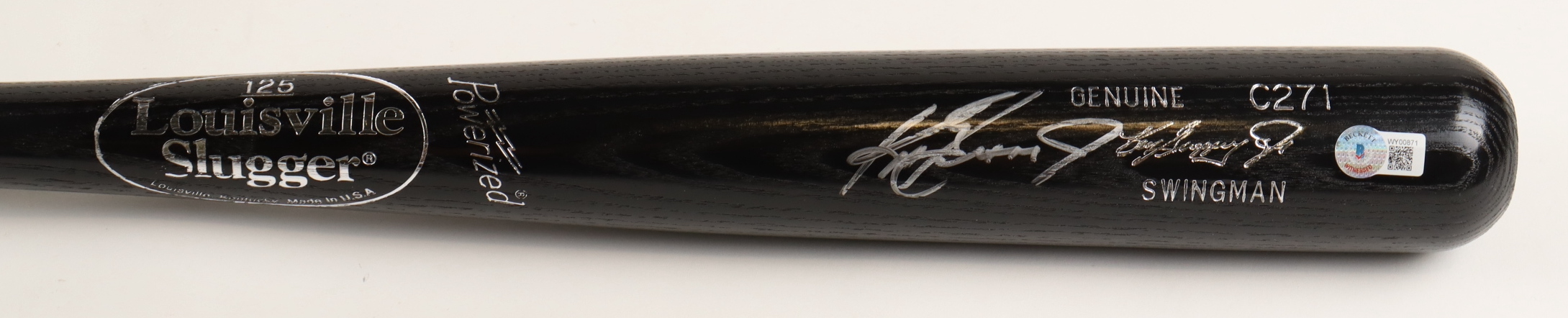 Ken Griffey Jr. Signed Louisville Slugger Player Model Baseball Bat ...