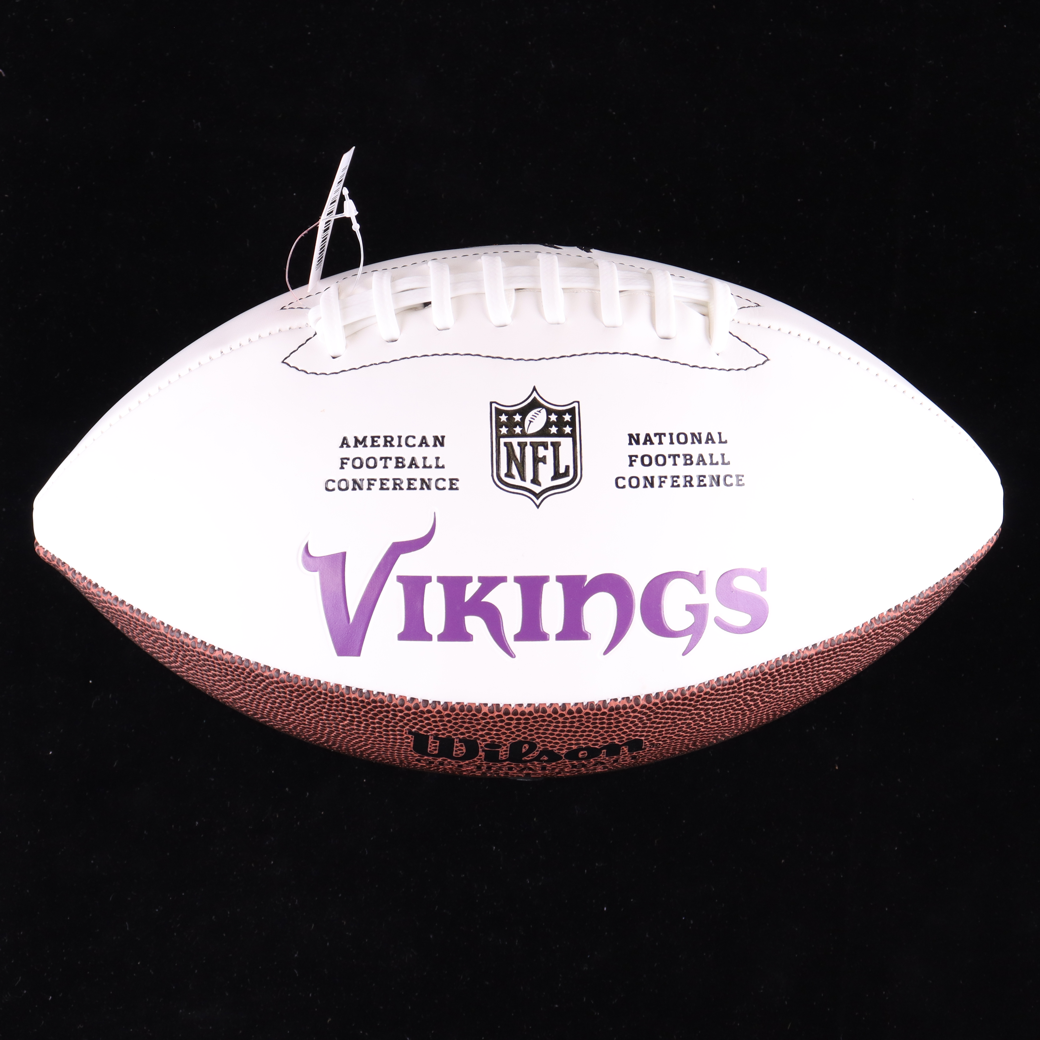 John Randle Signed Vikings Logo Football (Schwartz) | Pristine Auction