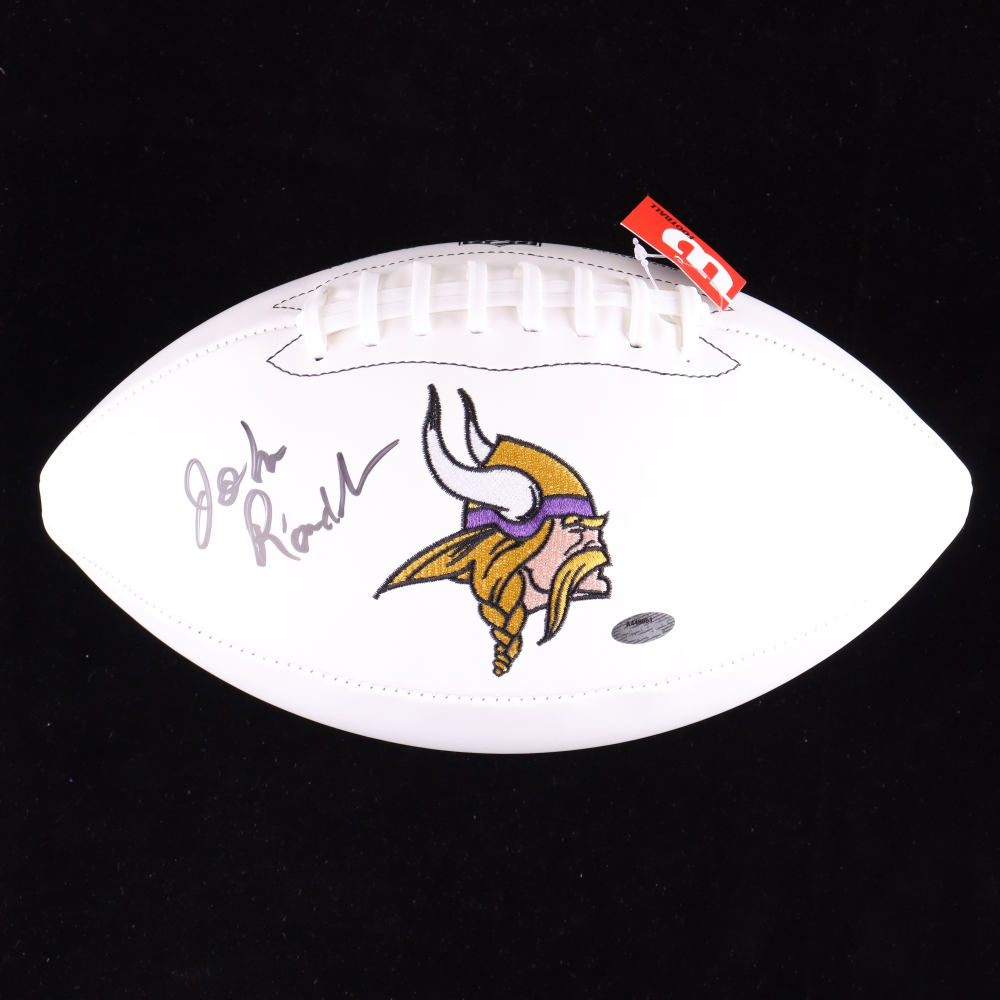 John Randle Signed Vikings Logo Football (Schwartz) | Pristine Auction John Randle Signed Vikings Logo Football (Schwartz) | Pristine Auction