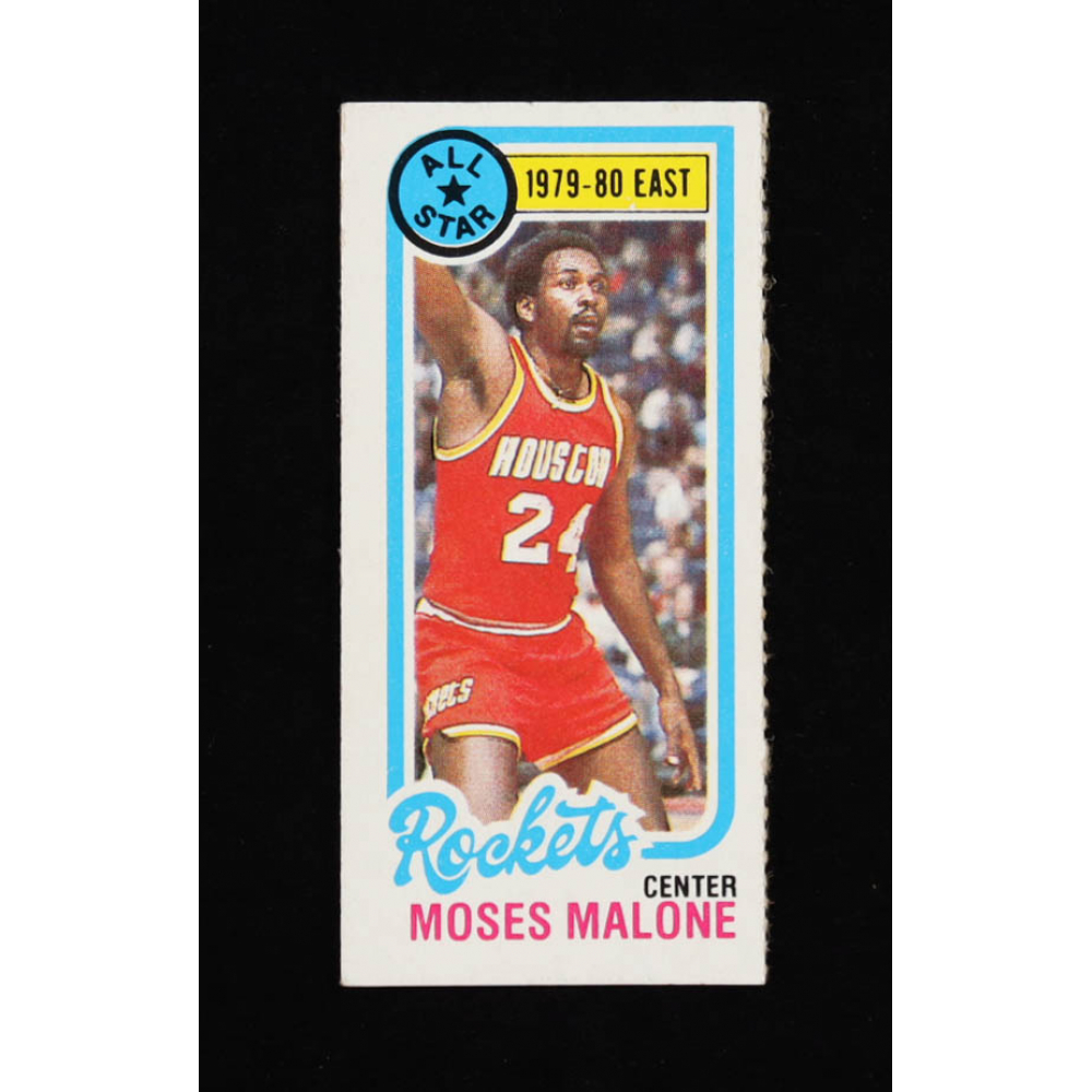 Moses Malone 1980-81 Topps #2 / #7 All-Star | Pristine Auction