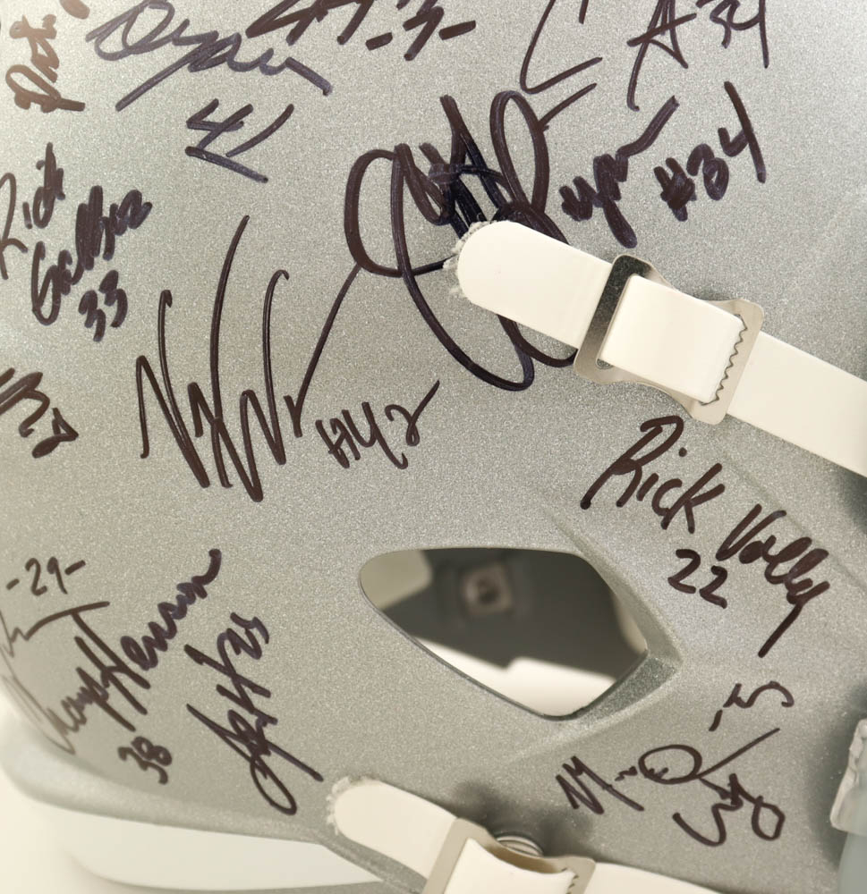 Ohio State Buckeyes Full-Size Speed Helmet Team-Signed by (23) with Tim ...