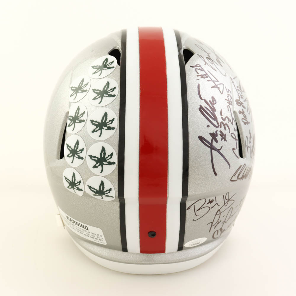 Ohio State Buckeyes Full-Size Speed Helmet Team-Signed by (23) with Tim ...