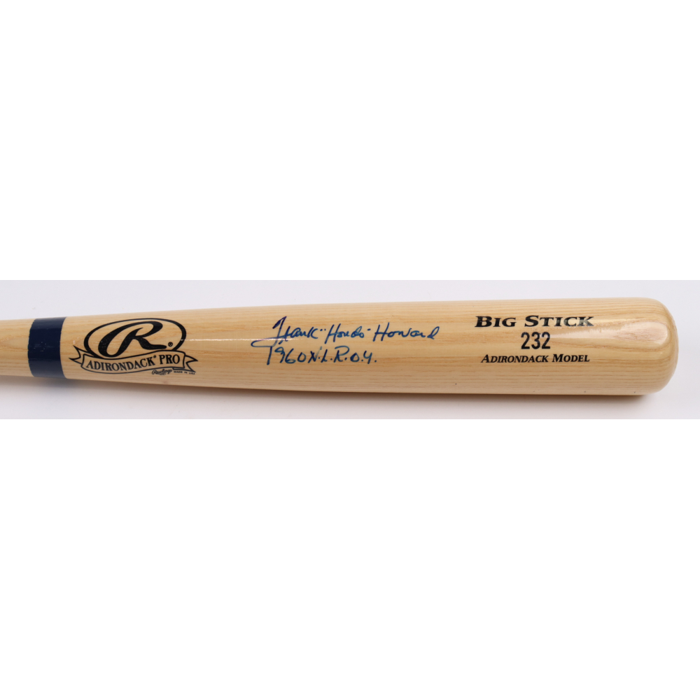 Frank Howard Signed Rawlings Big Stick Baseball Bat Inscribed "Hondo ...