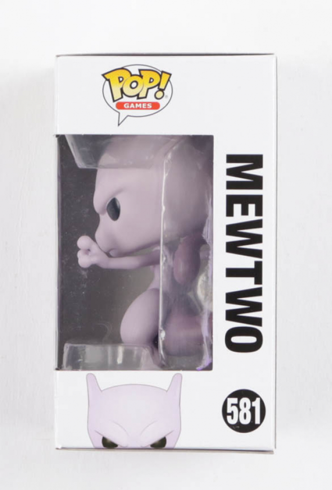 Jay Goede Signed "Pokemon" #581 Mewtwo Funko Pop! Vinyl Figure ...