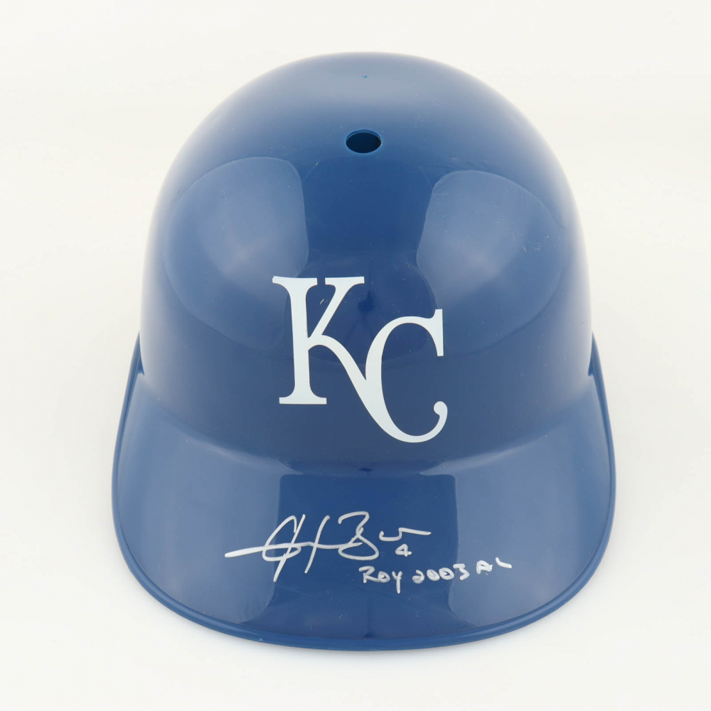 Angel Berroa Signed Royals Full-Size Batting Helmet Inscribed "ROY 2003 ...