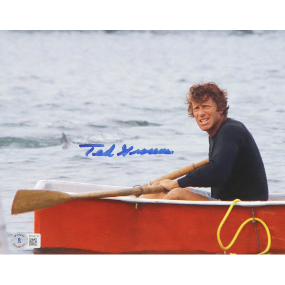 Ted Grossman Signed "Jaws" 8x10 Photo (Beckett) | Pristine Auction