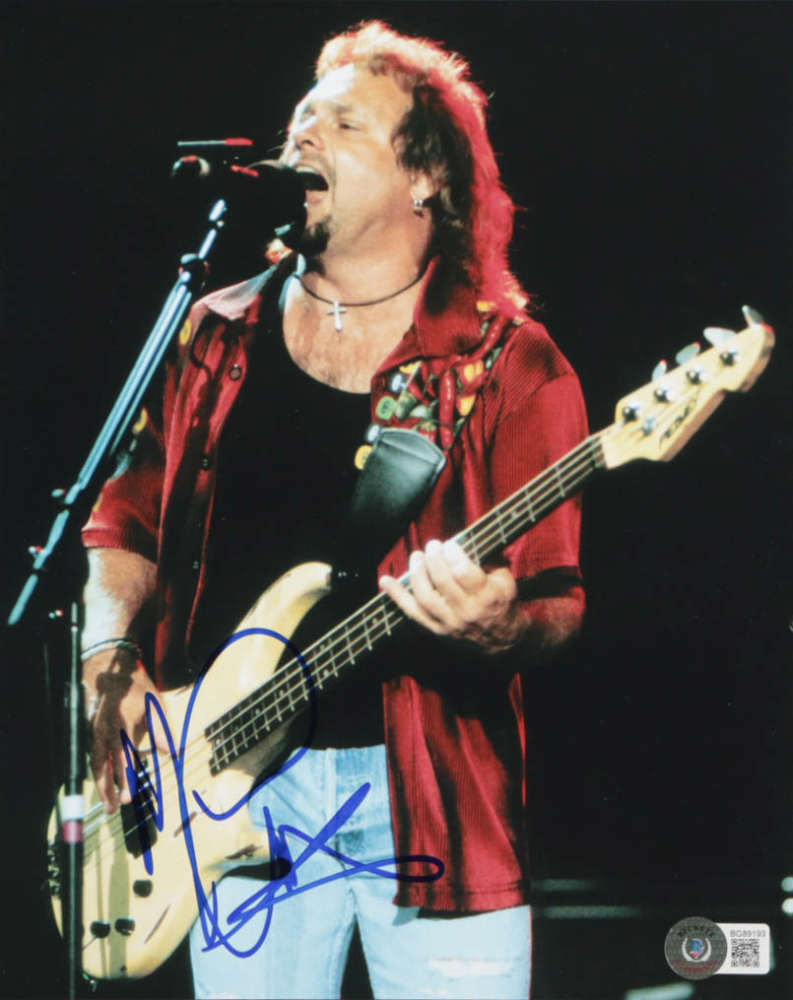 Michael Anthony Signed 8x10 Photo (Beckett) | Pristine Auction