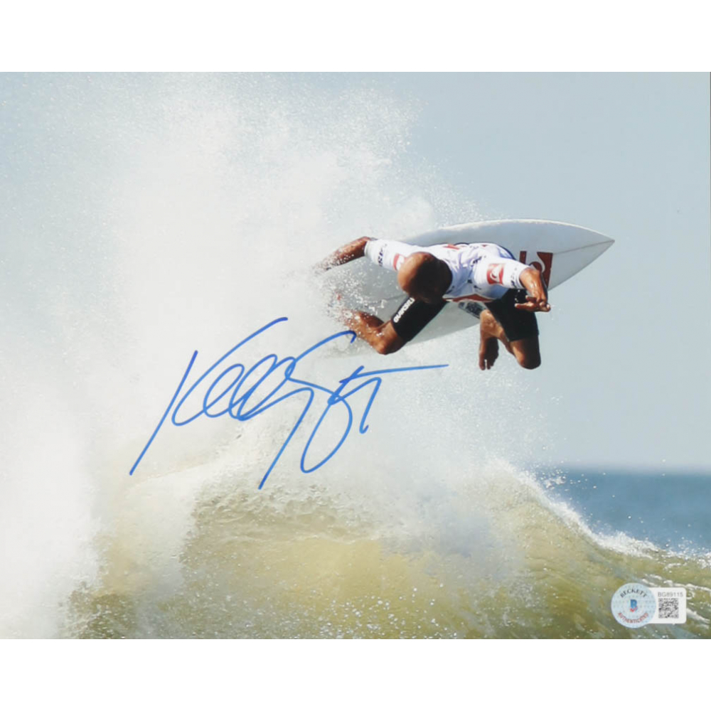 Kelly Slater Signed 8x10 Photo (Beckett) | Pristine Auction
