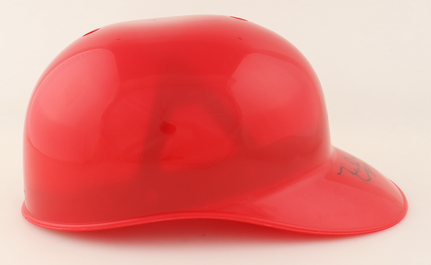 Leon Durham Signed Cardinals Full-Size Batting Helmet Inscribed "Bull ...