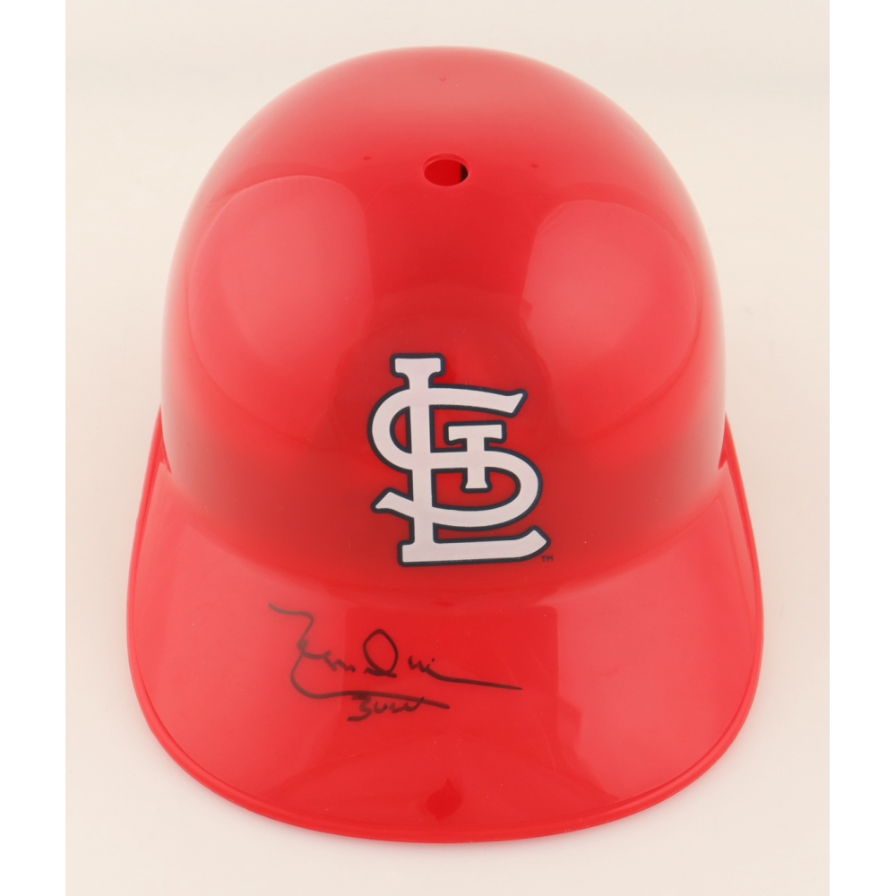 Leon Durham Signed Cardinals Full-Size Batting Helmet Inscribed "Bull ...
