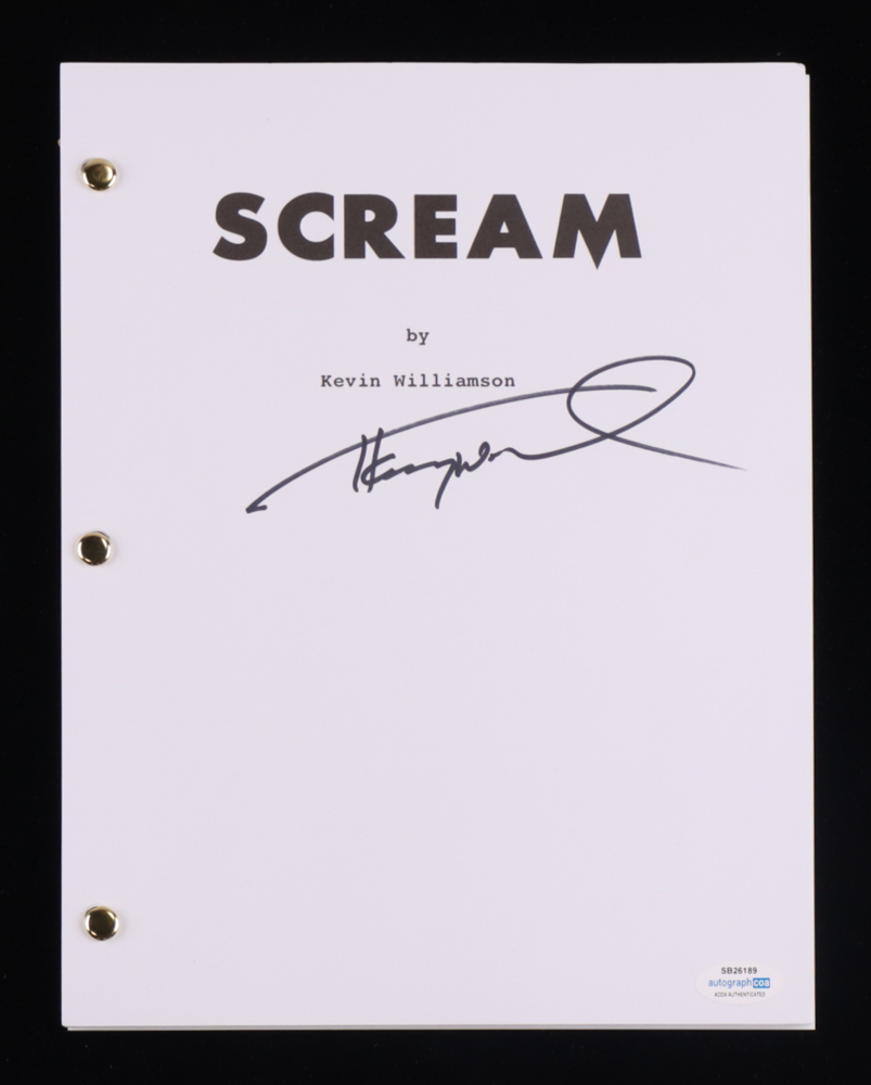 Henry Winkler Signed "Scream" Movie Script (AutographCOA) | Pristine ...