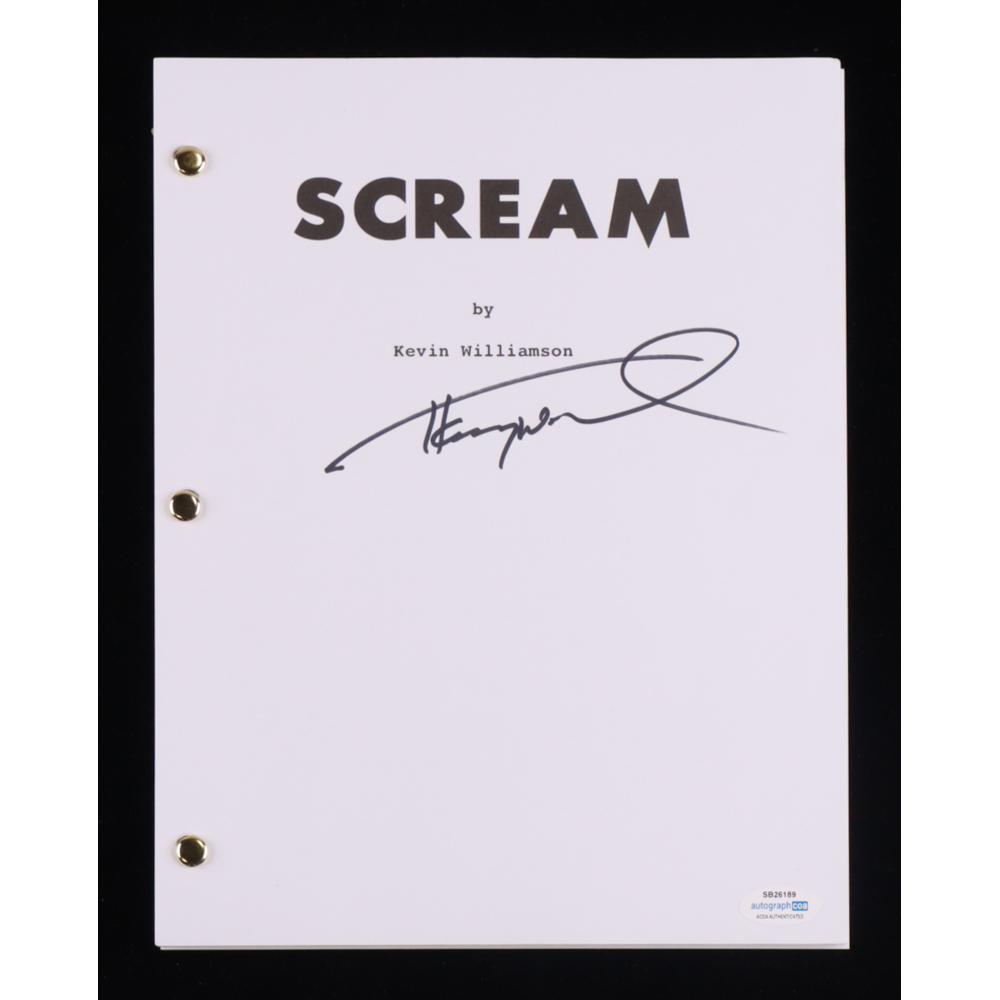 Henry Winkler Signed "Scream" Movie Script (AutographCOA) | Pristine ...