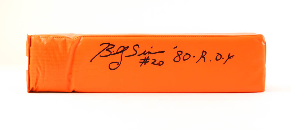Billy Sims Signed Full-Size Pylon Inscribed "'80 R.O.Y." (Schwartz ...