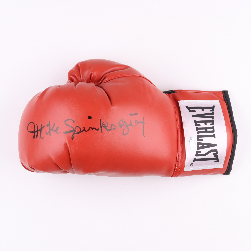 Michael "Jinx" Spinks Signed Everlast Boxing Glove (Schwartz ...