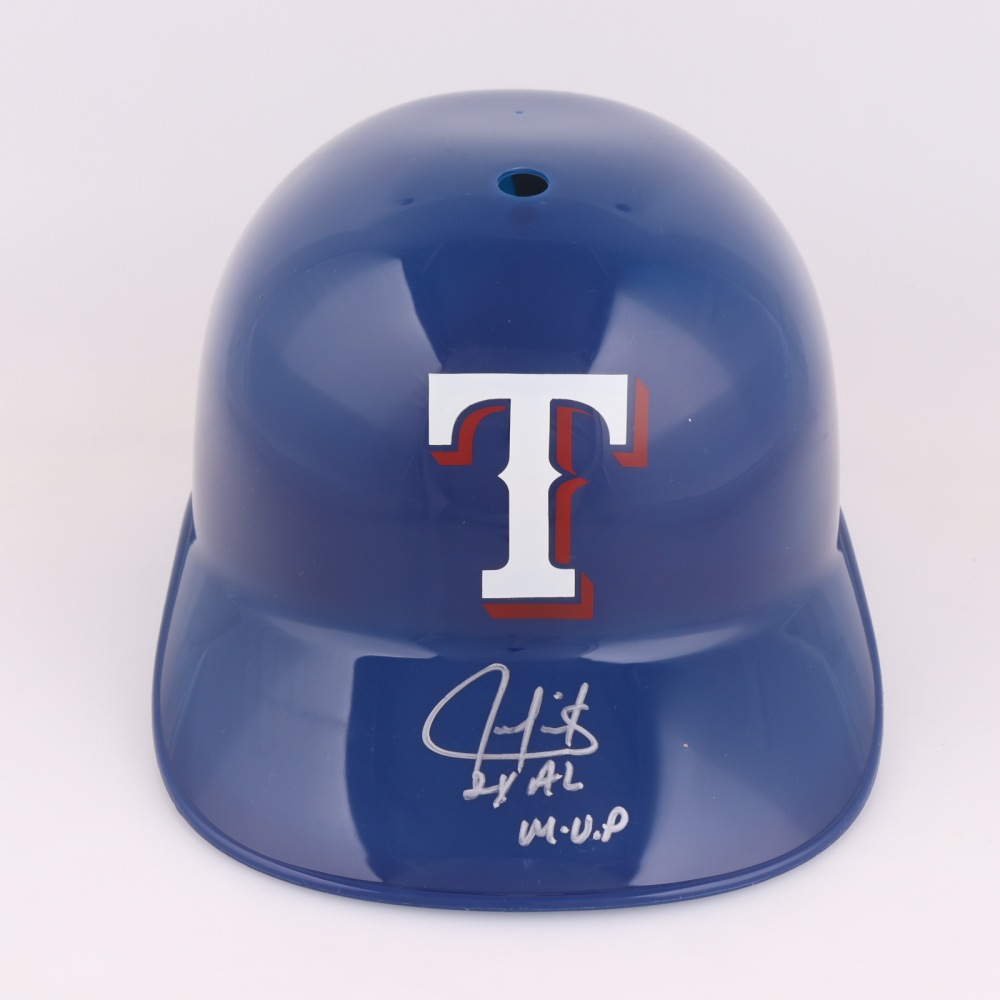 Juan Gonzalez Signed Rangers Full-Size Batting Helmet Inscribed "2x AL ...