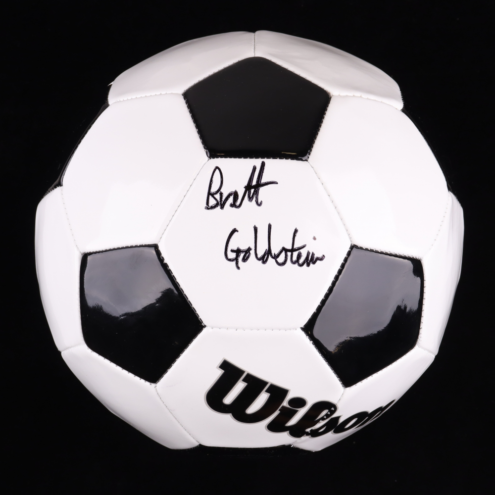Brett Goldstein Signed Wilson Soccer Ball (Schwartz) | Pristine Auction