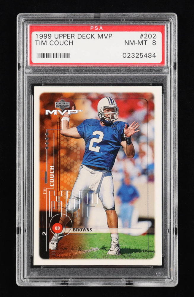 Tim Couch 1999 Upper Deck MVP #202 RC (PSA 8) | Pristine Auction