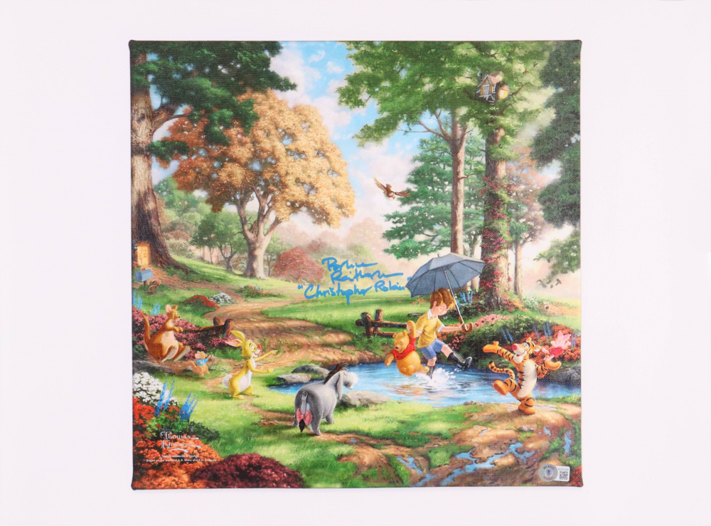 Bruce Reitherman Signed "Winnie the Pooh and The Honey Tree" 18x24 ...