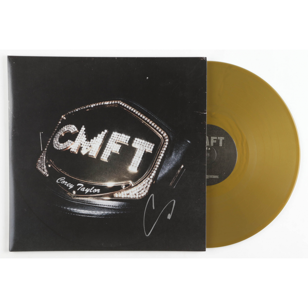 Corey Taylor Signed Slipknot "CMFT" Vinyl Record Album (Beckett ...