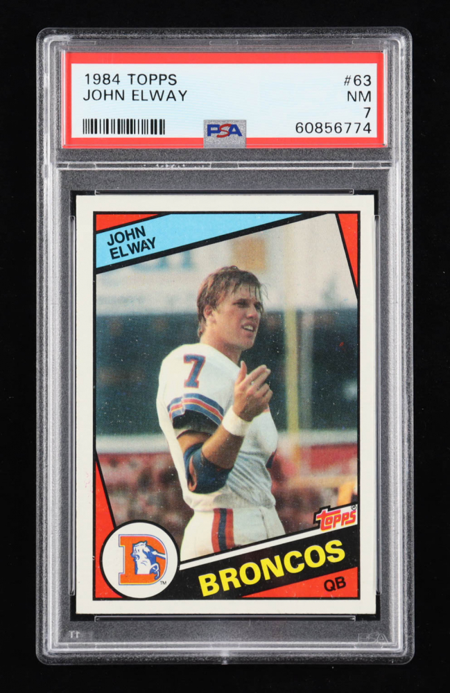 John Elway 1984 Topps #63 RC (PSA 7) | Pristine Auction