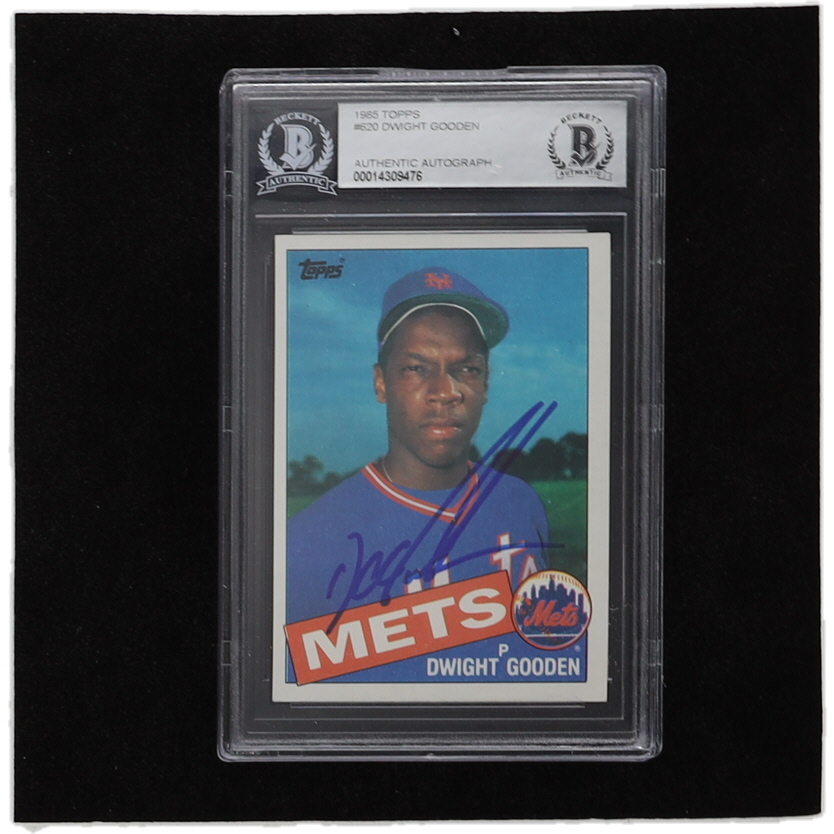 Dwight Gooden Signed 1985 Topps #620 RC (BGS) | Pristine Auction