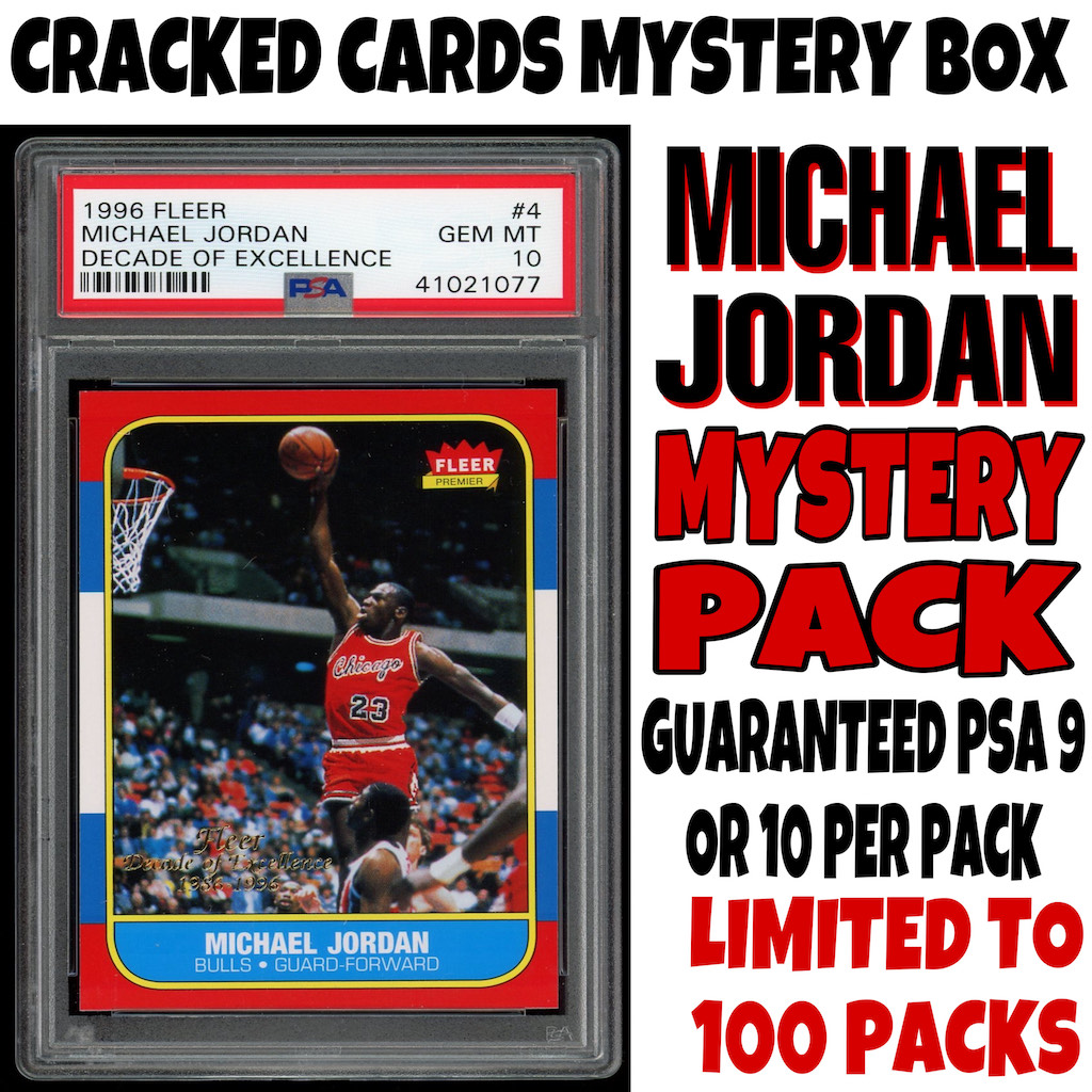 Cracked Cards Michael Jordan PSA Mystery Box Edition #1 (Limited to 100 ...