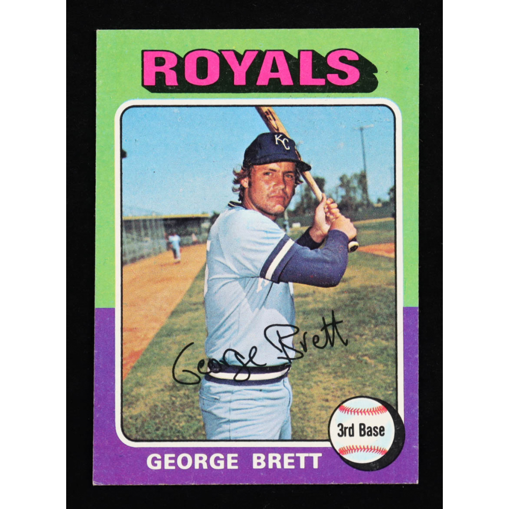 George Brett 1975 Topps #228 RC | Pristine Auction