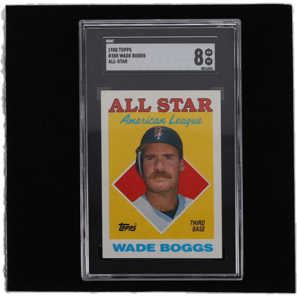 Wade Boggs 1988 Topps #388 As (sgc 8) | Pristine Auction