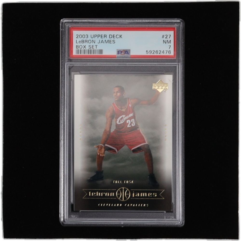 LeBron James 2003 Upper Deck LeBron James Box Set #27 / Tall Task RC (PSA 7) | Pristine Auction