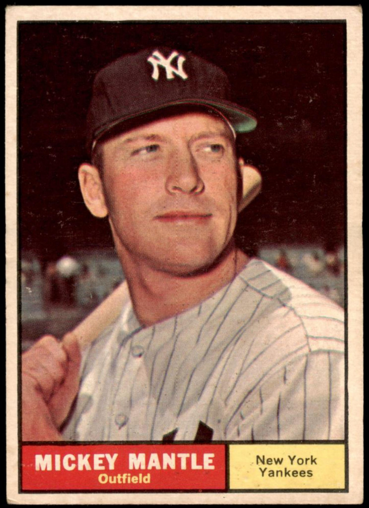 Mickey Mantle 1961 Topps #300 | Pristine Auction