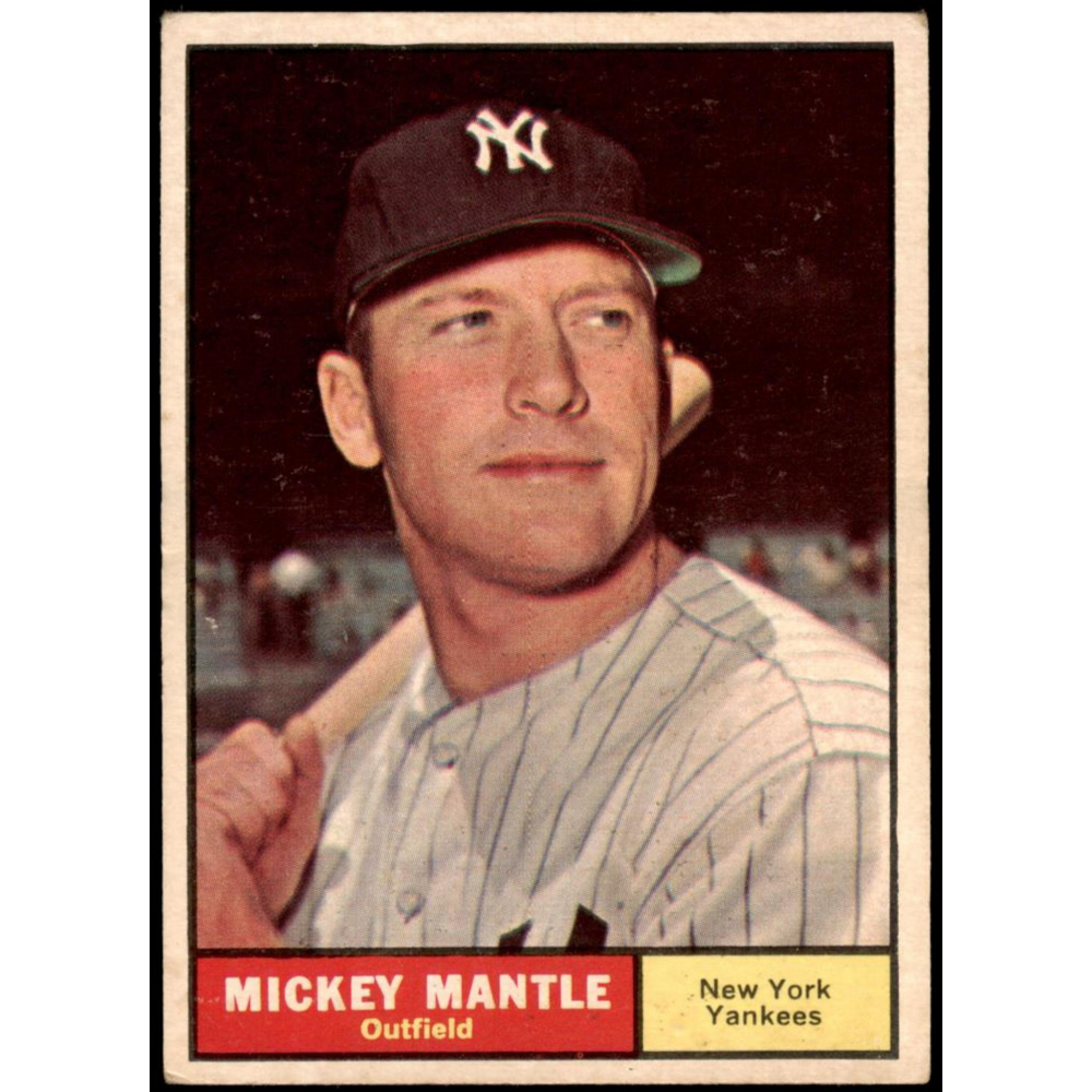 Mickey Mantle 1961 Topps #300 | Pristine Auction