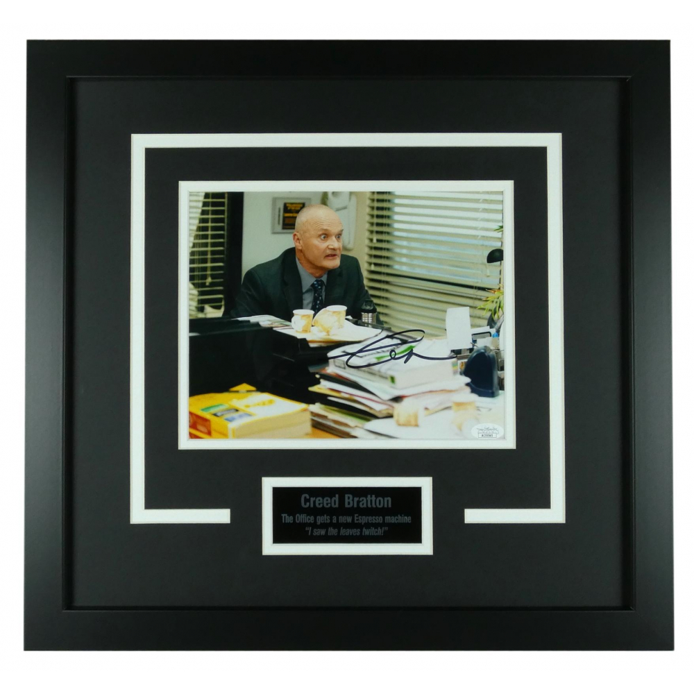 Creed Bratton Signed "The Office" Custom Framed Photo Display (JSA ...