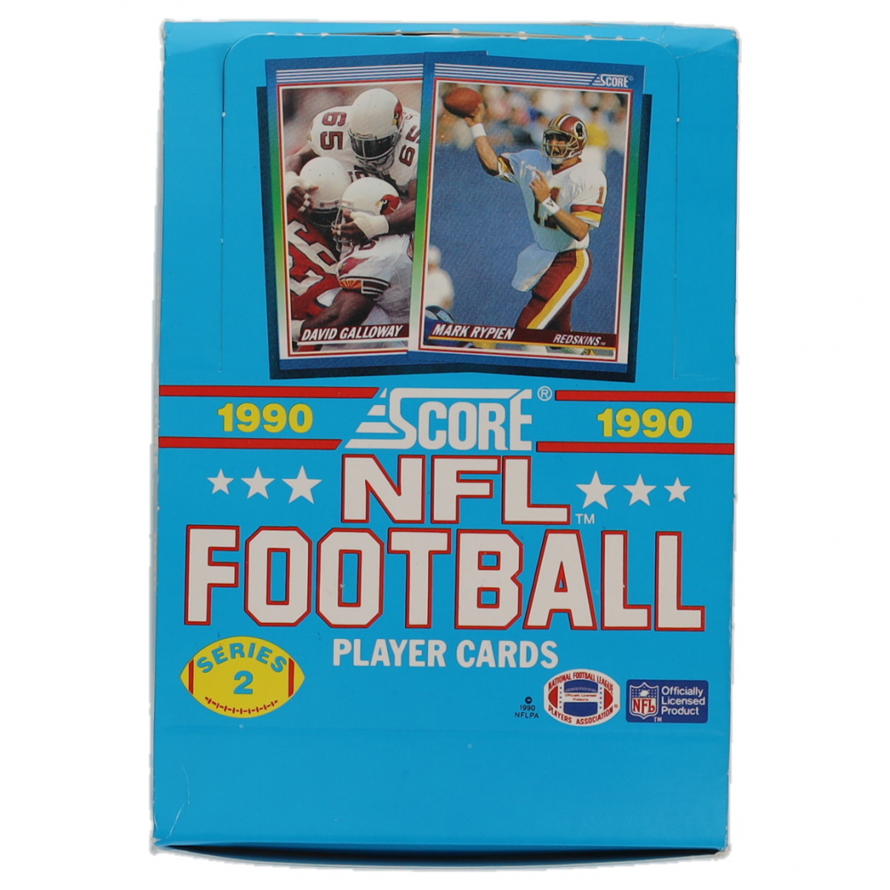 1990 Score Series 2 Football Wax Box | Pristine Auction