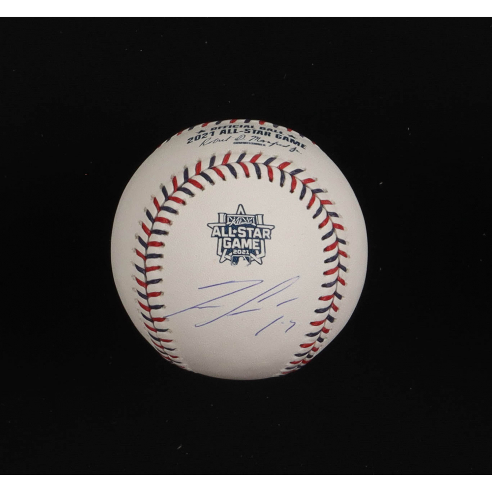 Ronald Acuna Jr. Signed 2021 All-Star Game Logo Baseball (JSA & Acuna ...