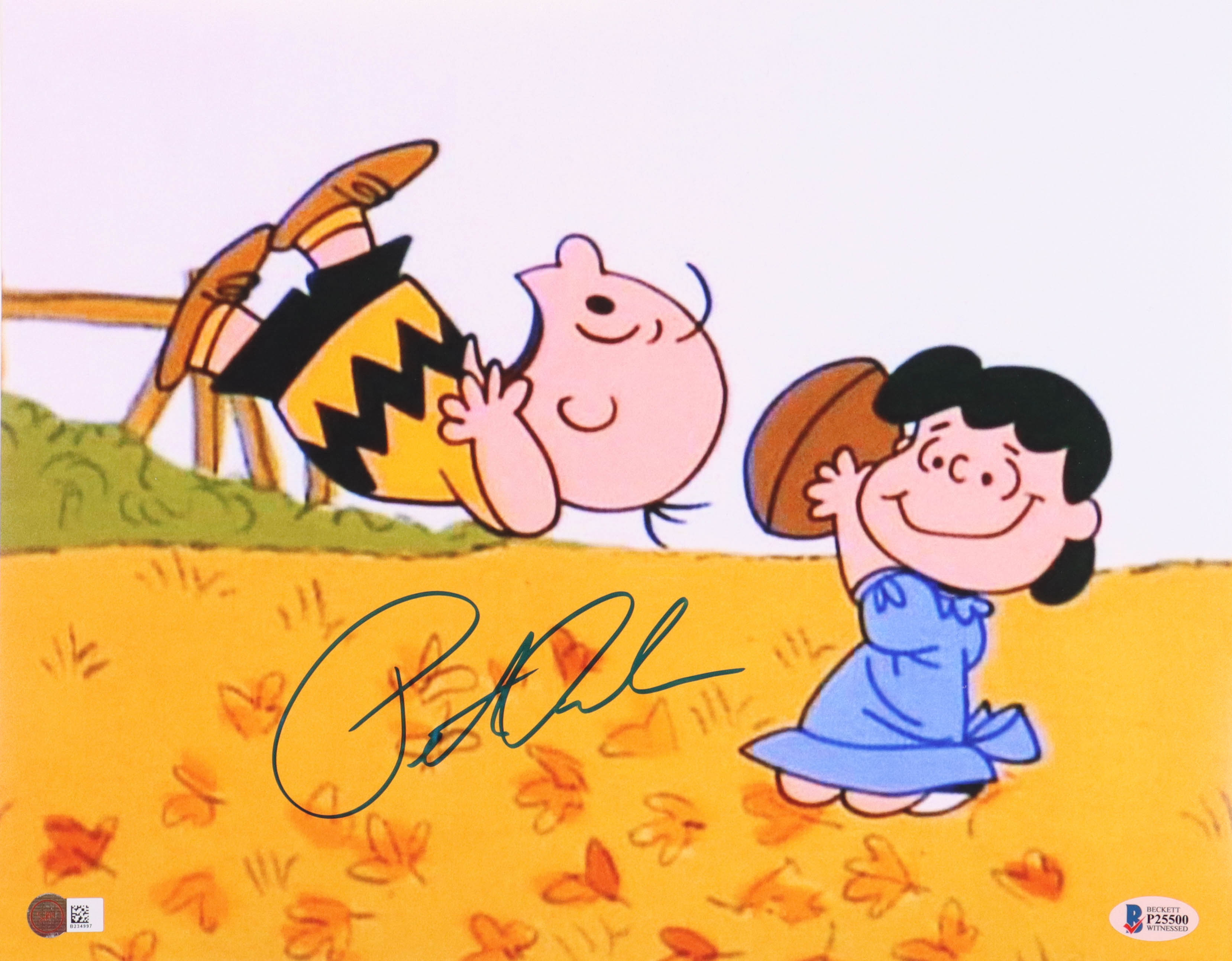 Peter Robbins Signed "It's the Great Pumpkin, Charlie Brown" 11x14 ...