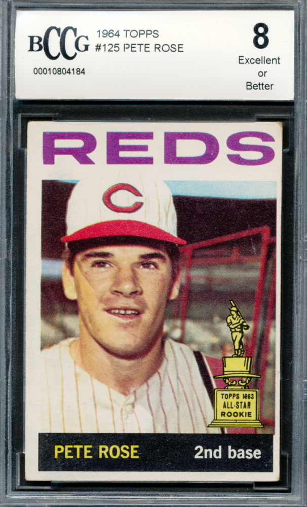 Pete Rose 1964 Topps #125 (BCCG 8) | Pristine Auction