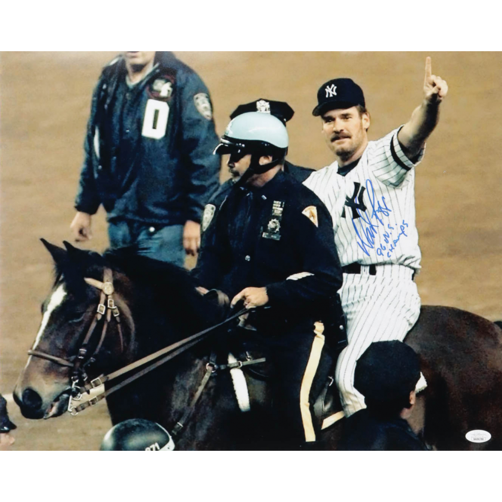 Wade Boggs Signed Yankees 16x20 Photo Inscribed "96 W.S. Champs" (JSA) | Pristine Auction