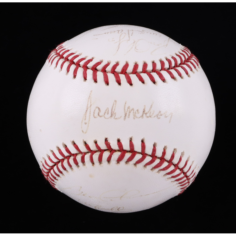 2003 World Series Baseball Signed by (12) with Jack McKeon, Carl Pavano ...