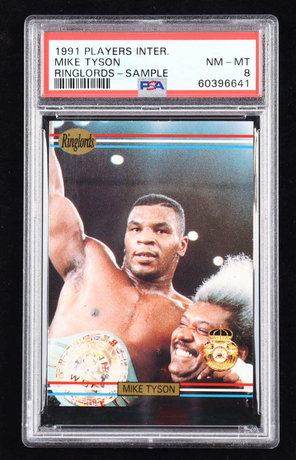 Mike Tyson 1991 Ringlords #NNO Promo w/ Don King (PSA 8) | Pristine Auction