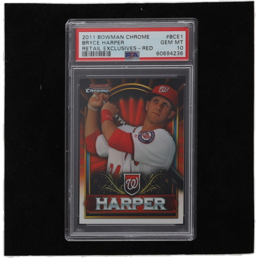 Bryce Harper 2011 Bowman Chrome Bryce Harper Retail Exclusive Bce1r