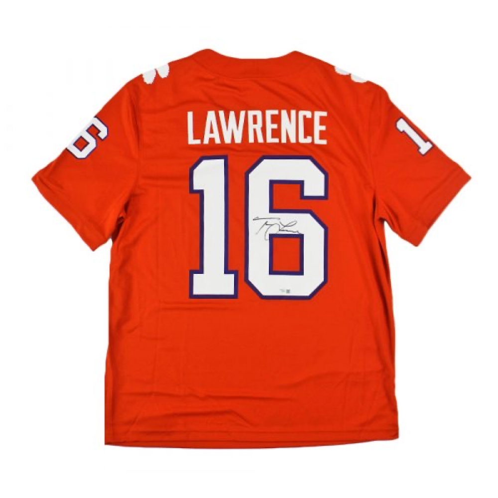 Trevor Lawrence Signed Clemson Tigers Jersey (Fanatics) | Pristine Auction