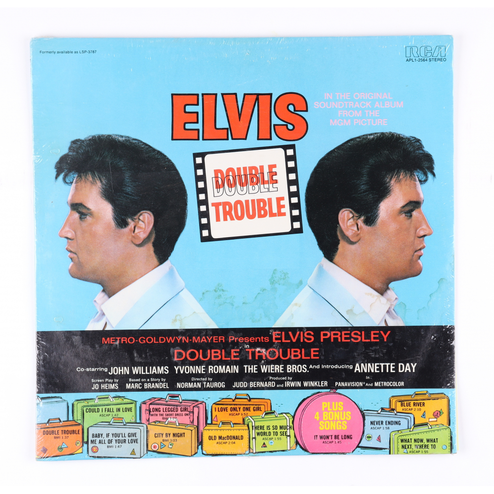 Elvis Presley "Double Trouble" Original Motion Picture Soundtrack ...