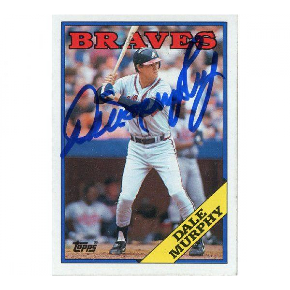 Dale Murphy Signed 1988 Topps #90 (Radtke) | Pristine Auction