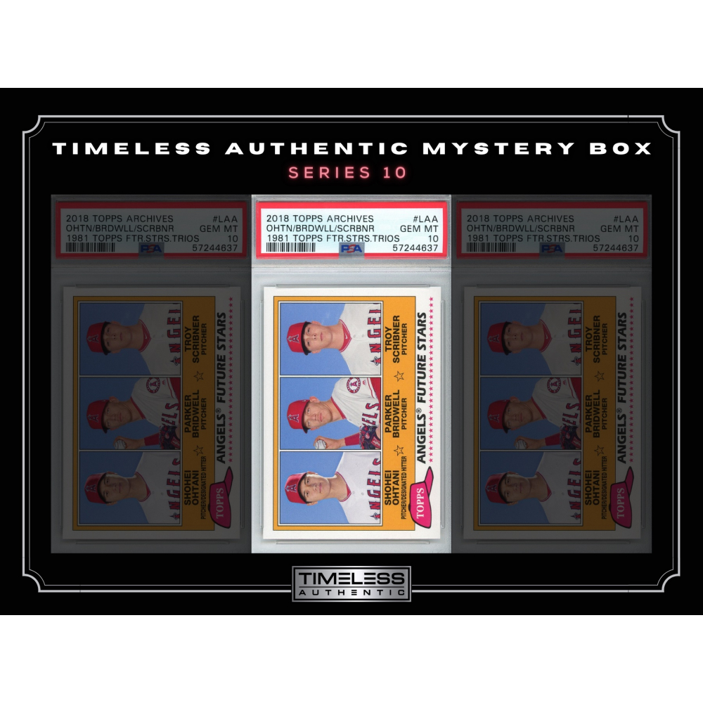 2022 Timeless Authentic Mystery Box Series 10 (50+ Cards Per Box ...